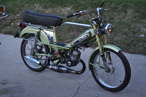 Re: Show me those custom paint jobs! — Moped Army